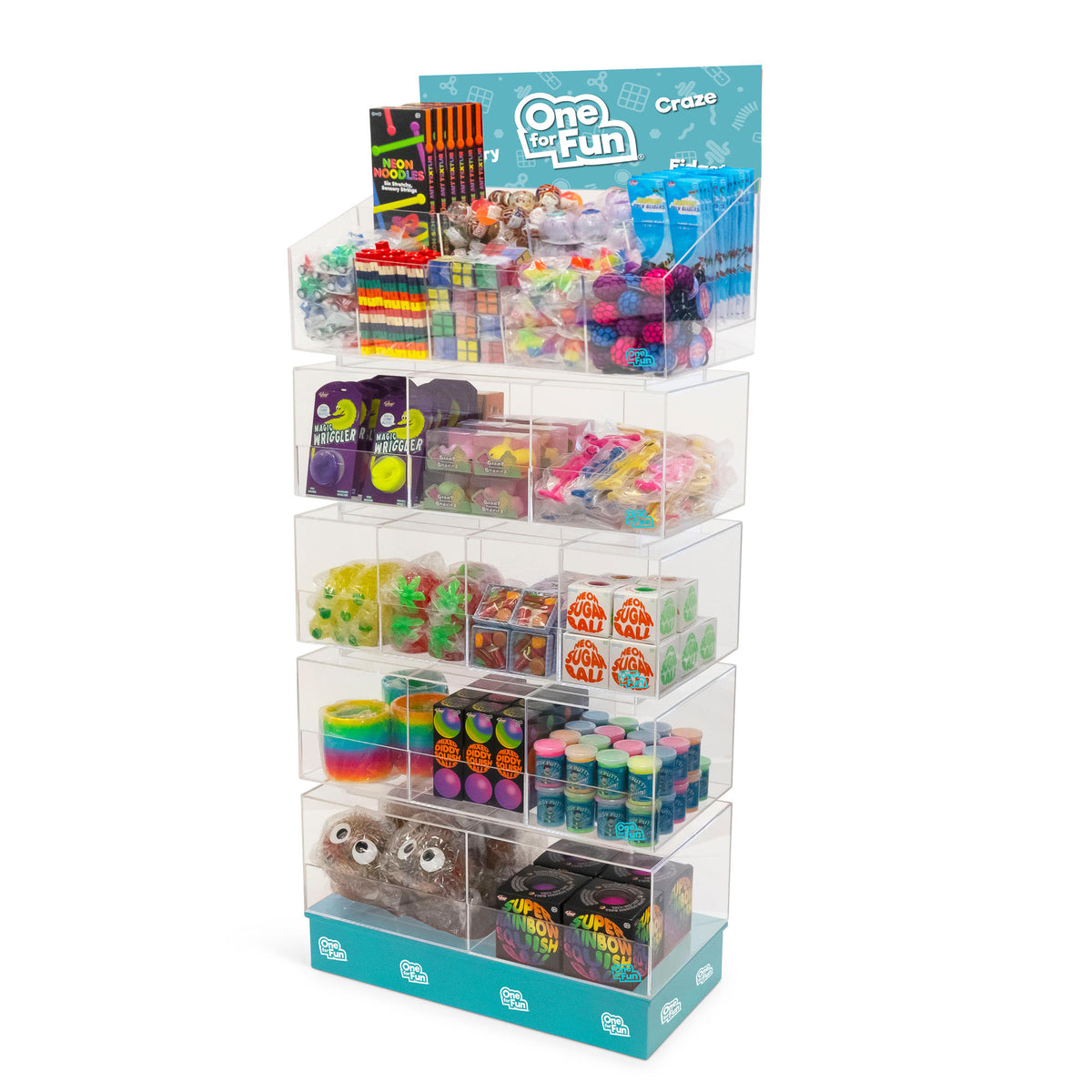 21 CUBE IMPULSE ONE FOR FUN POCKET MONEY DISPLAY STAND – One For Fun