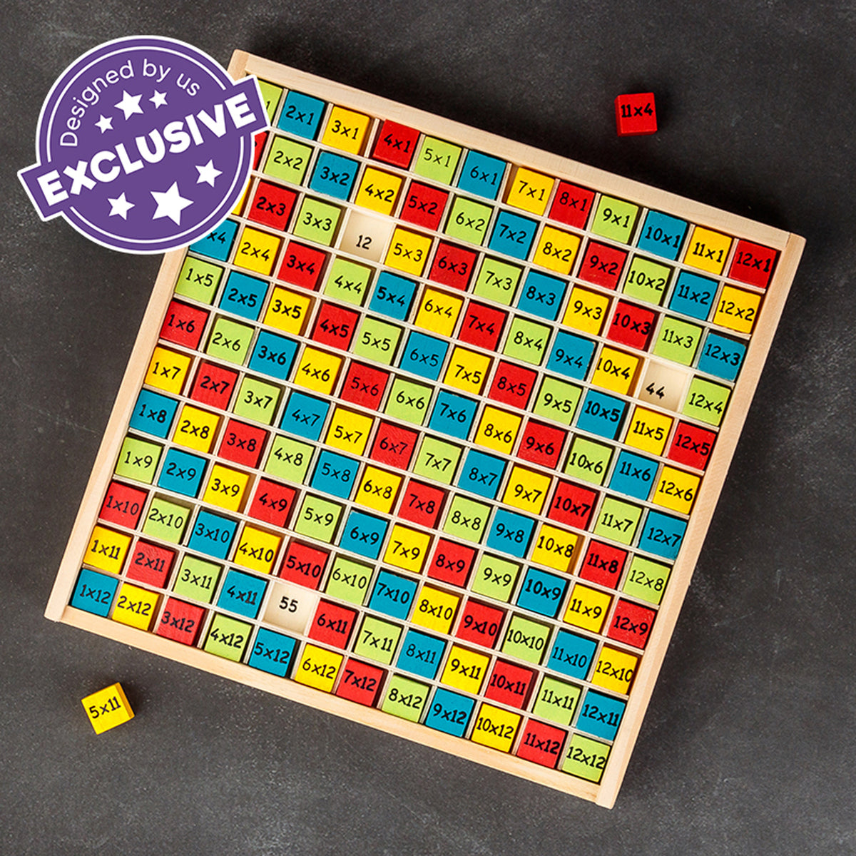 WOODEN TIMES TABLE BOARD – One For Fun