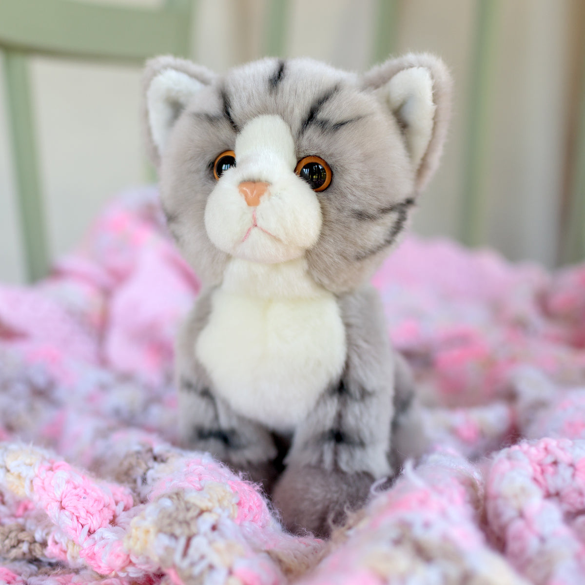 ANIMIGOS WORLD OF NATURE GREY TABBY CAT – One For Fun