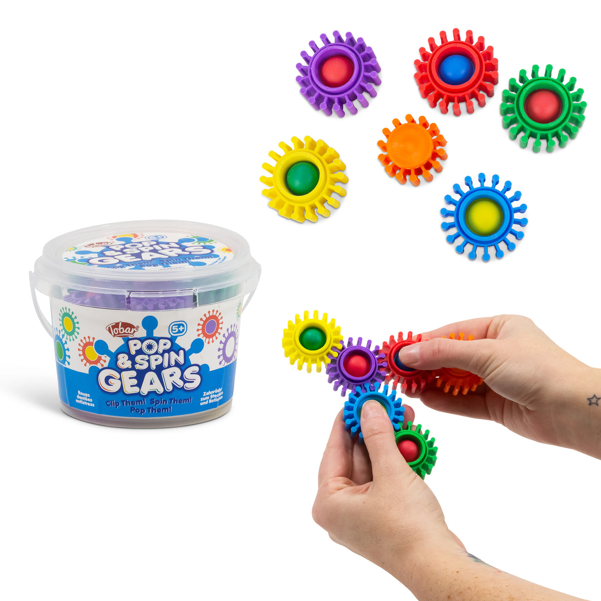 POP & SPIN GEARS – One For Fun