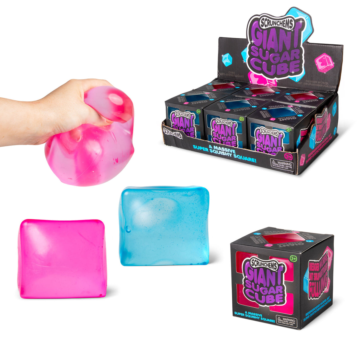 SCRUNCHEMS GIANT SUGAR CUBE – One For Fun
