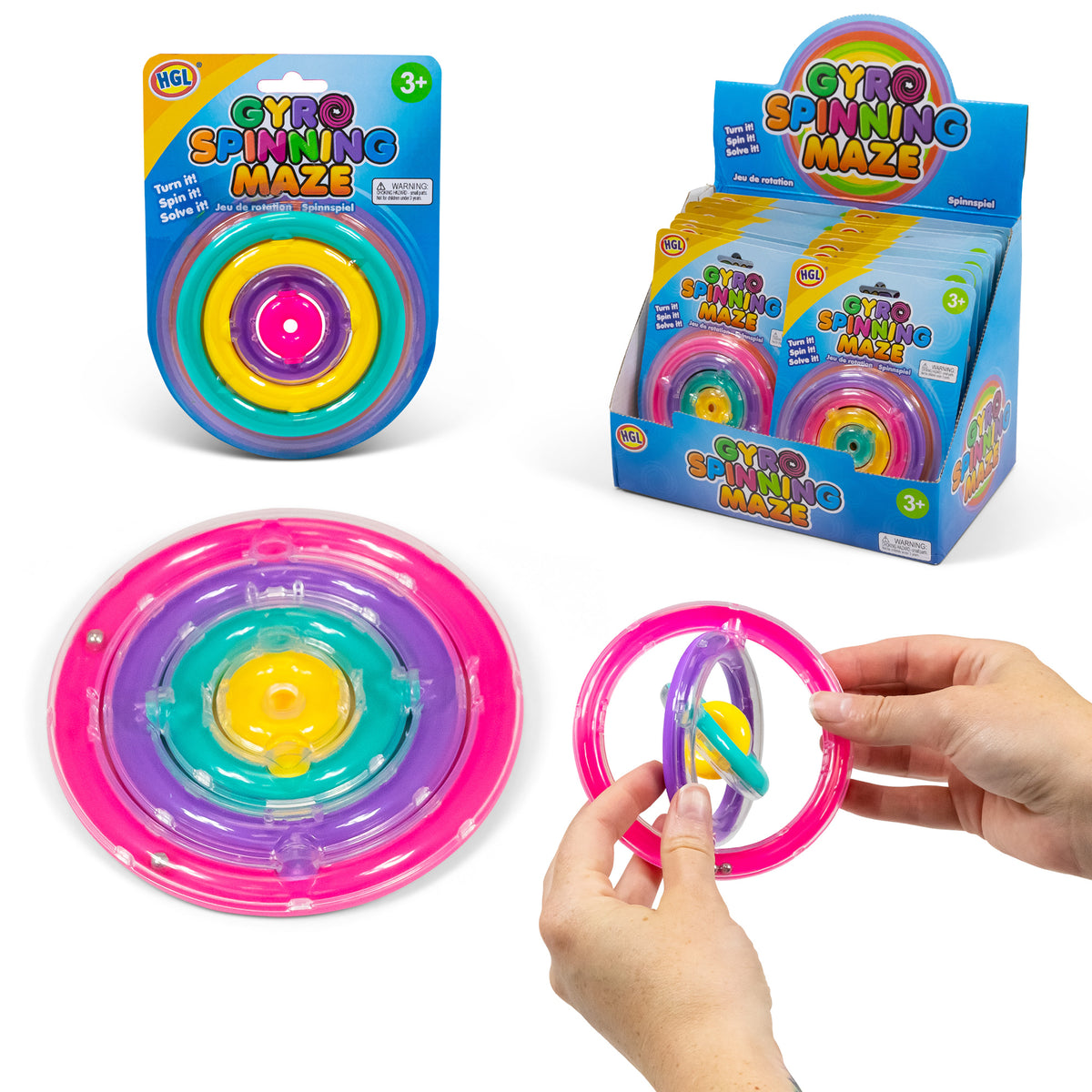 GYRO SPINNING MAZE – One For Fun